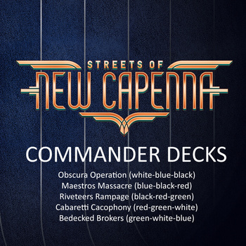 Streets Of New Capenna Commander Deck (set Of 5) | Dueller's Point